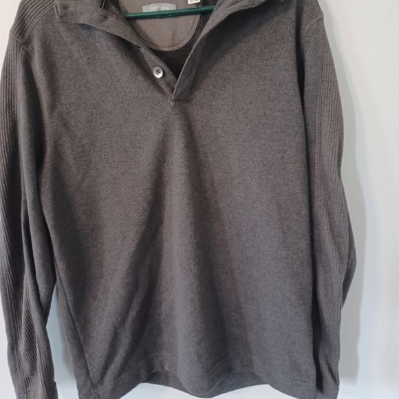Van Heusen | Sweaters | Mens Van Heusen Gray Collar Sweater | Poshmark